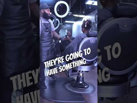Barbers gives excellent customer service. #barber #barbershop #barbers #talk #atlantabarbers #4k