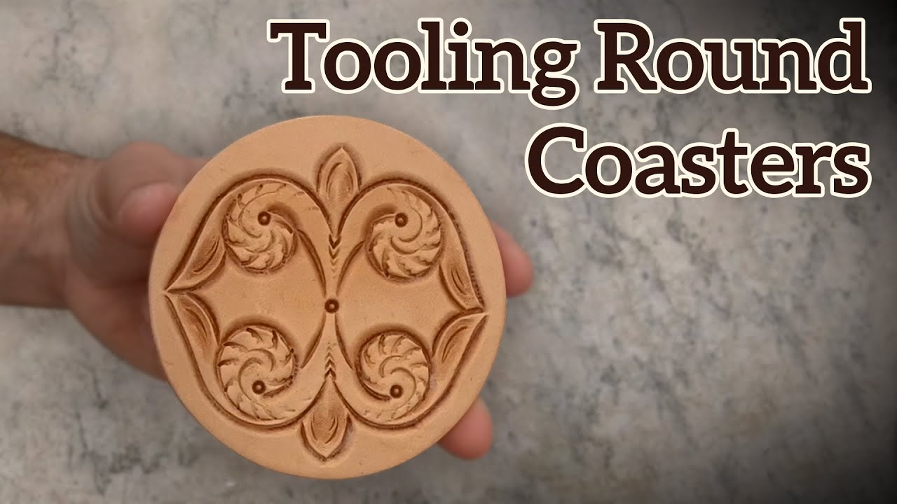Tooling Round Coasters with Free Pattern - Tips on Tooling