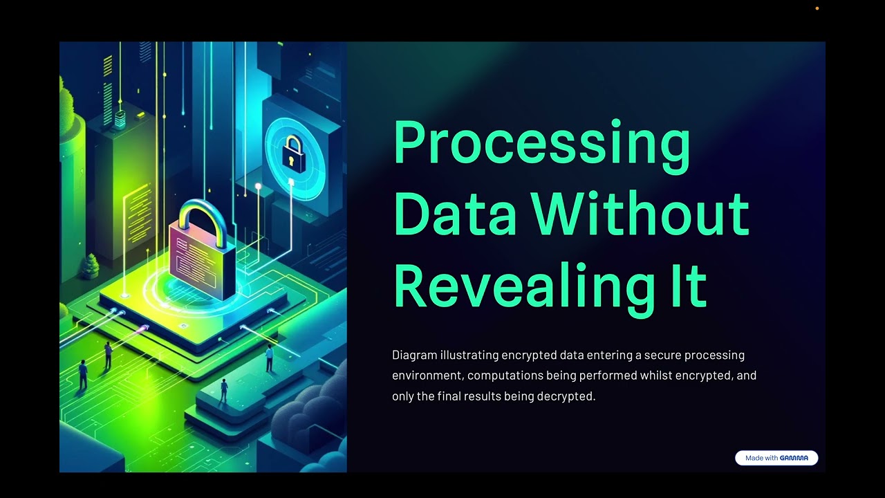 Advanced Encryption Techniques for Securing Data Processing.