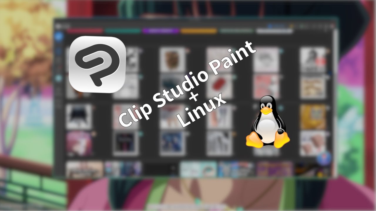 Clip Studio Paint On Linux (w/ Asset Store)