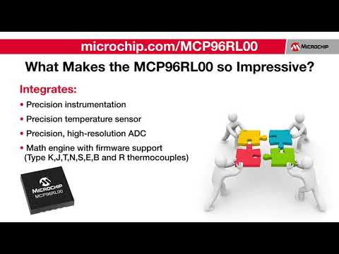 MCP96RL00 - Complete Thermocouple to Temperature Converter Solution