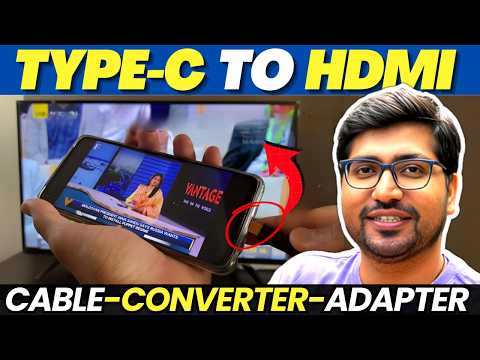 Best Type C to HDMI Adapter⚡Type C to HDMI Cable⚡Type C to HDMI Converter in 2025⚡4K Support