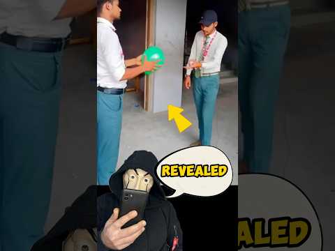 WOW! Amazing Balloon Trick Tutorial ???????? #magictrick #tricks #magic #foryou #magician #shorts #trend