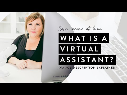 Virtual Assistant Job Description Explained (Earn Income from Home)