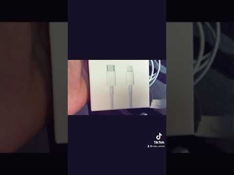 Unboxing USB-C to Lightning Cable 1m Apple