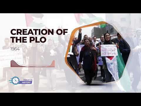 Today in History - May 26 - Creation of The PLO (1964)