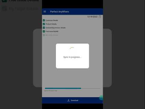 Initial data synchronization