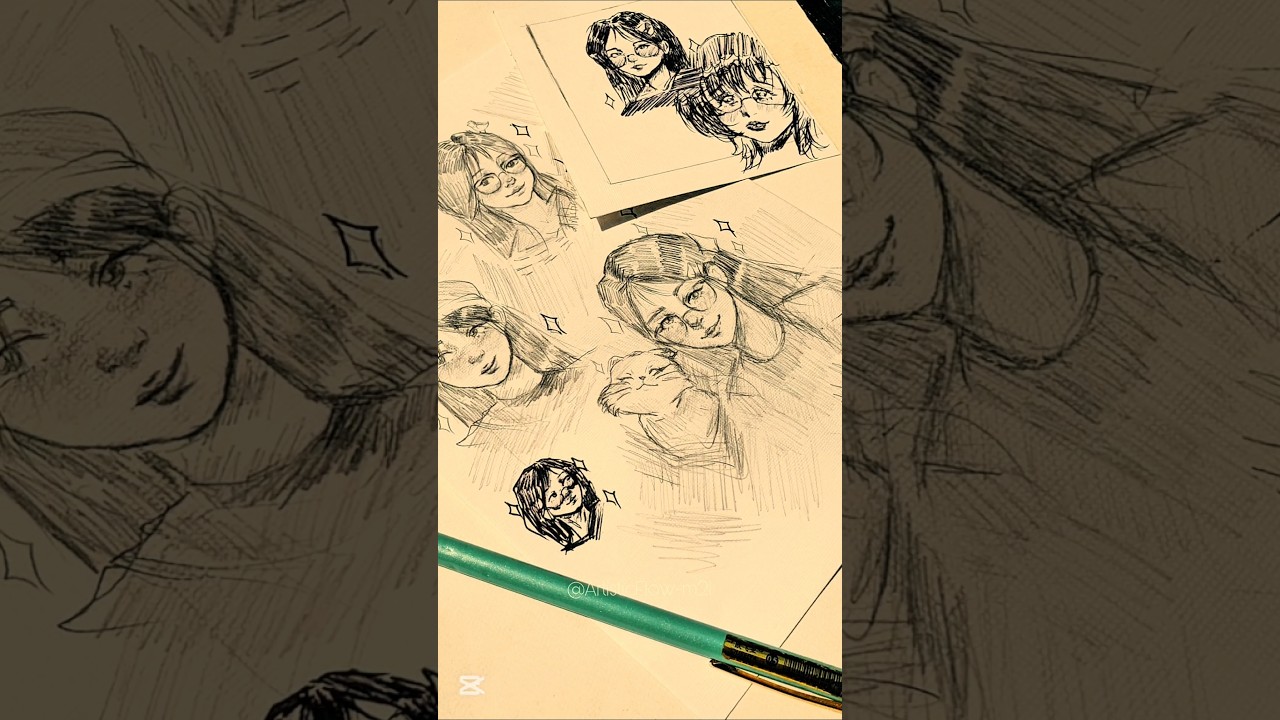 what is your anxiety?#art #drawing #sketch #artist #artisticflow