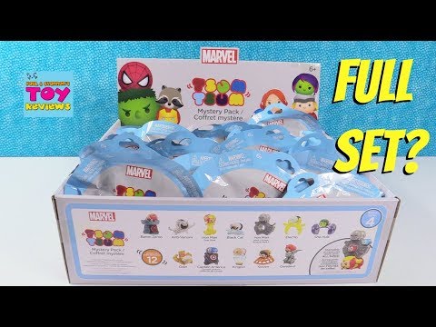 Marvel Tsum Tsum Series 4 Mystery Stack Pack Disney Toy Review | PSToyReviews