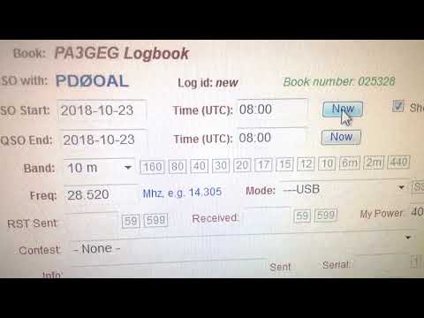 How to add a qso into qrz.com logbook