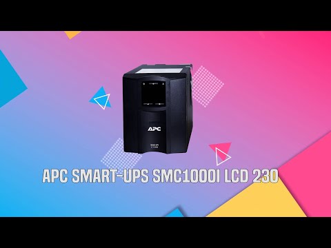 APC Smart UPS SMC1000i LCD 230 Smartconnect For Proactive Remote Monitoring