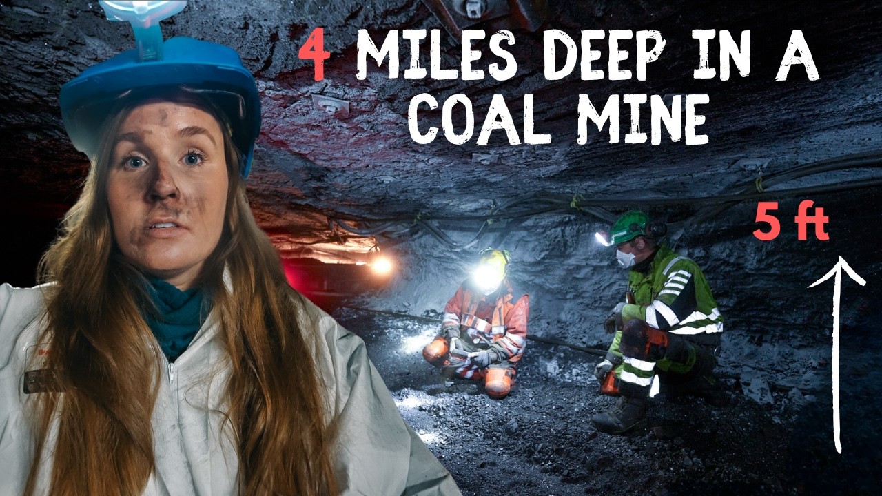 I went INSIDE the last coal MINE in Longyearbyen ︱ Svalbard