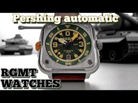 RGMT Pershing automatic - Built like a tank. A Pershing Tank.