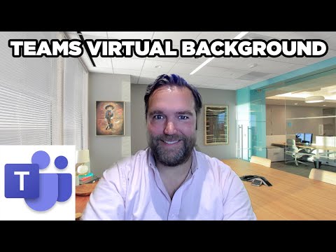 Watch “How to Use Virtual Backgrounds in Microsoft Teams (and create ...