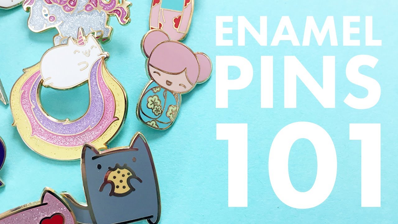 Enamel Pins 101: Anatomy of a Pin | The Pink Samurai's Pin Series #1