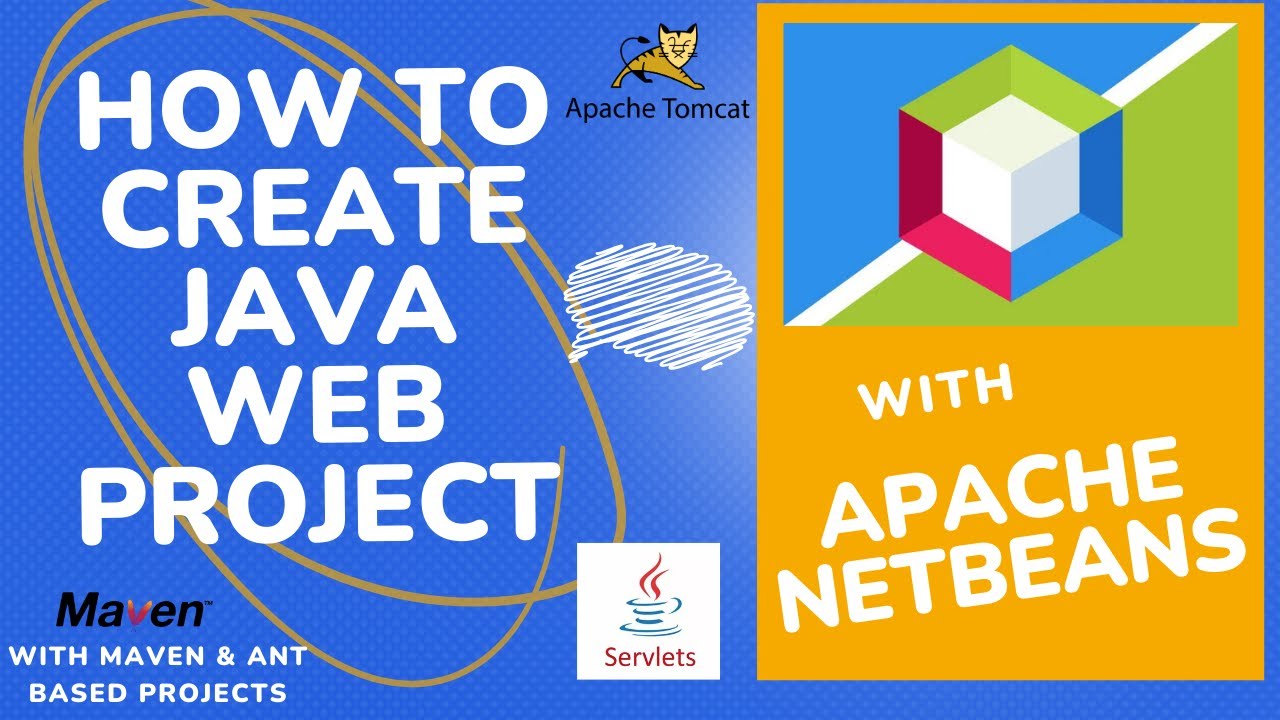 How to Create java Web application using NetBeans IDE | Install Configure Tomcat 10 Server