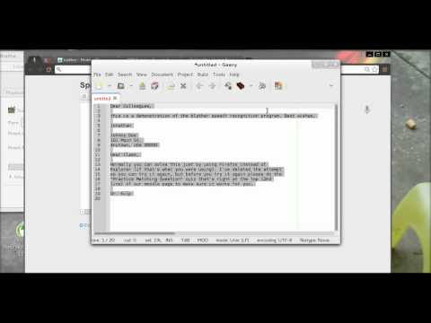 Intro to Blather: Speech Recognition for Linux