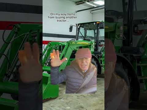 Buying a tractor is what they call self care, right? #dealershiplife #farming #tractor