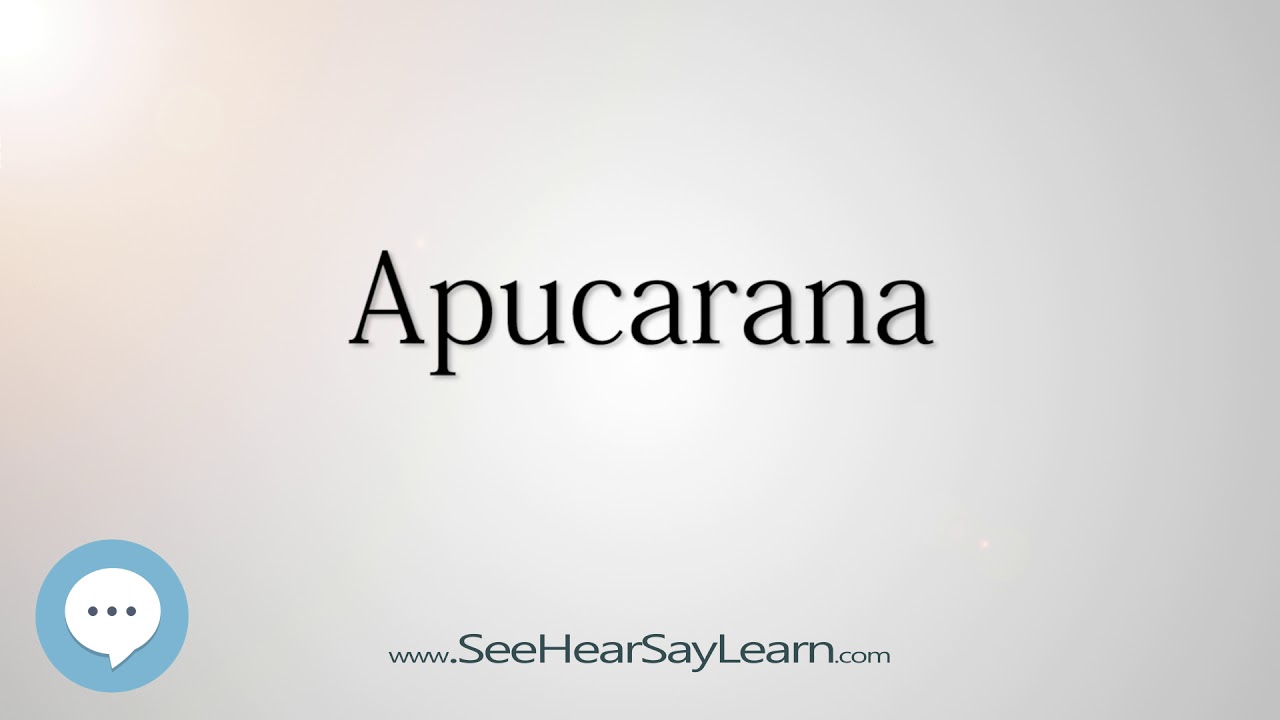 Apucarana (How to Pronounce Cities of the World)💬⭐🌍✅
