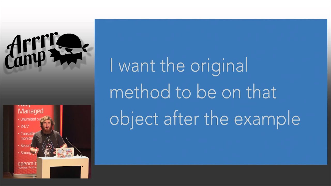 ArrrrCamp 2015 - Extremely Defensive Coding by Sam Phippen