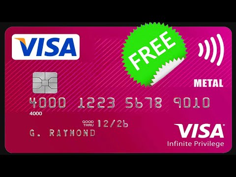 How to get a FREE VISA Card - International Metal Credit Card without any bank account - OneCard