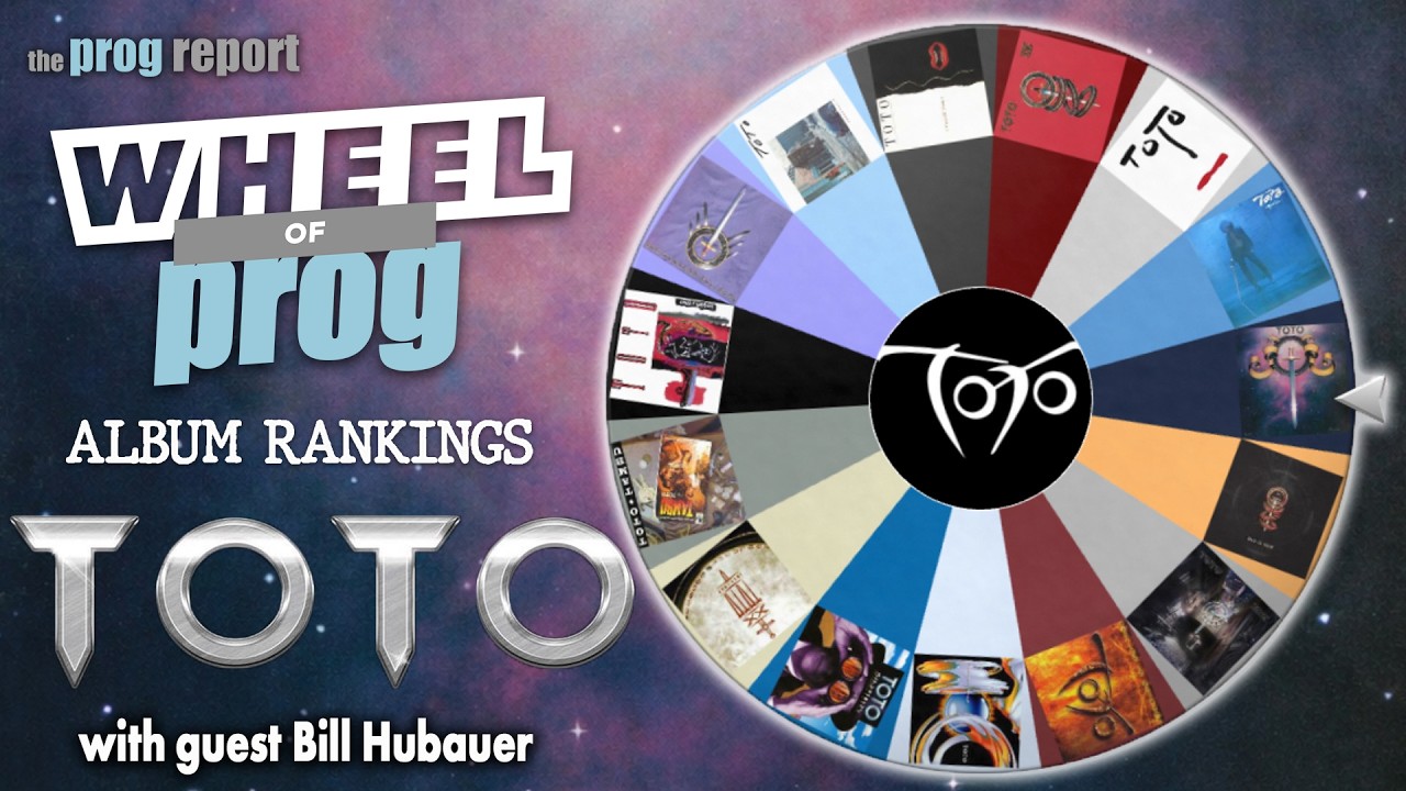 Wheel of Prog - Ranking Toto Studio Albums with guest Bill Hubauer
