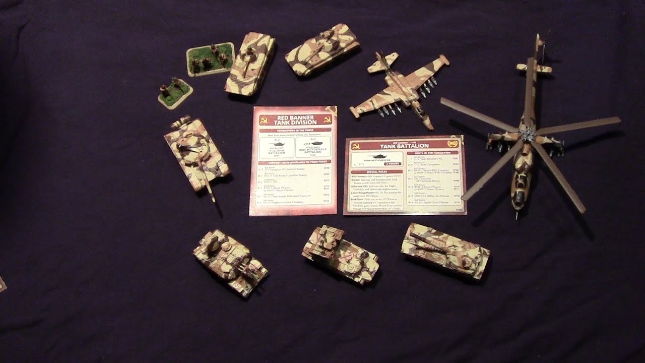 Team Yankee Tutorial Part 3: Force Building