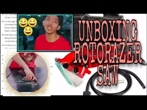 UNBOXING ROTORAZER SAW ||ROSELyn2024