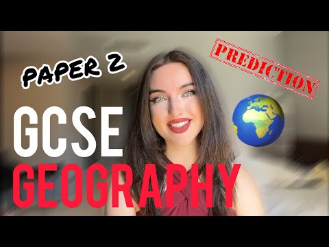 GCSE Geography Paper 2 EXAM PREDICTIONS + grade 9 revision tips