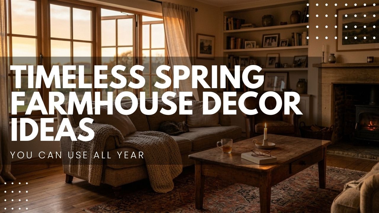 Timeless Spring Farmhouse Decor Ideas You Can Use All Year