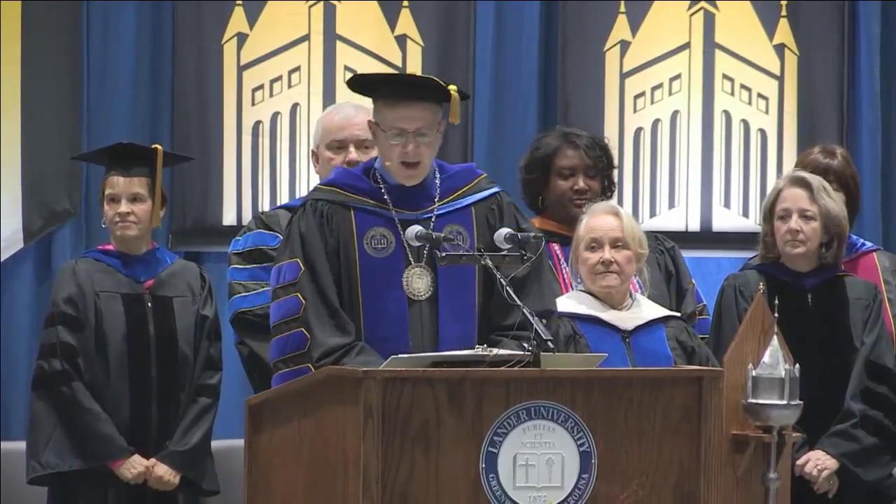 Lander University  Fall Commencement 2017