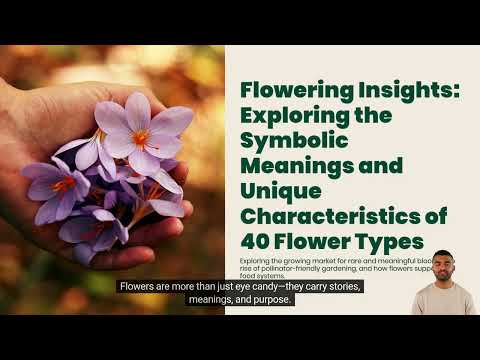 40 Unique Flower Types: List of Names, Meanings & Short Description of How They Look Like