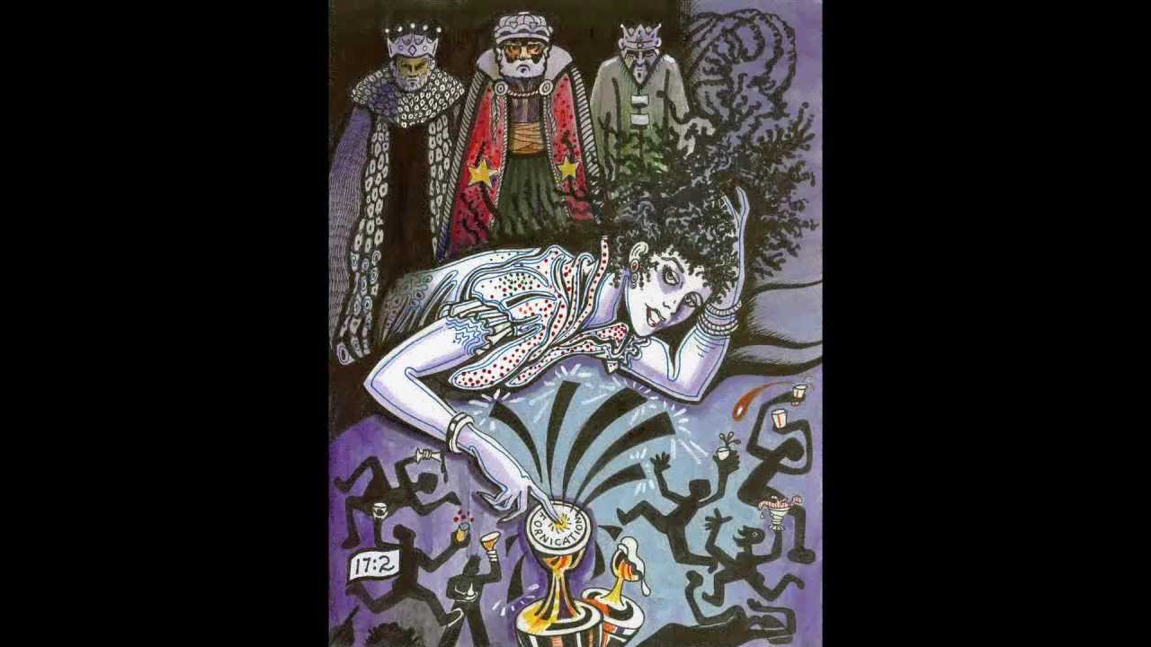 REVELATION CHAPTER 17 ILLUSTRATIONS BY ARTIST PETER OLSEN