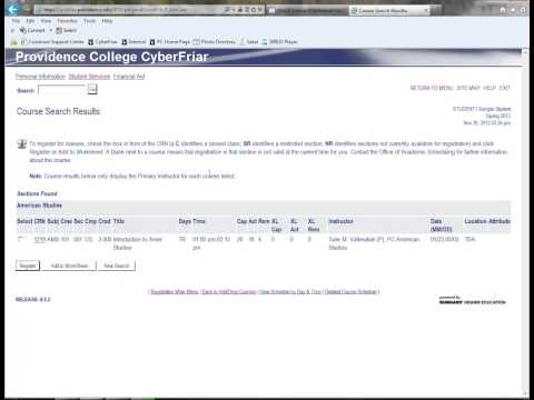 How To Search for Courses on Cyberfriar