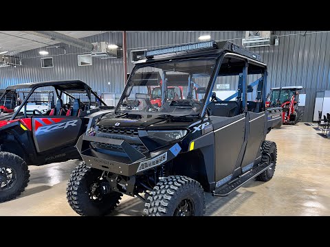 2023 Custom Polaris Ranger 1000 XP Crew decked out in Thumper Fab Accessories
