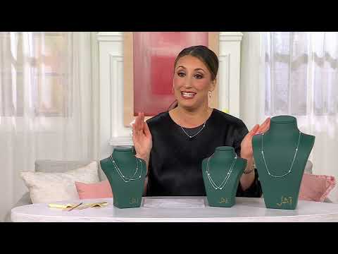 JAI Sterling Silver Symbols of Love Baby Box Necklace on QVC