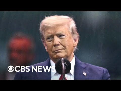 Trump delivers parade remarks: "The Army keeps us free"