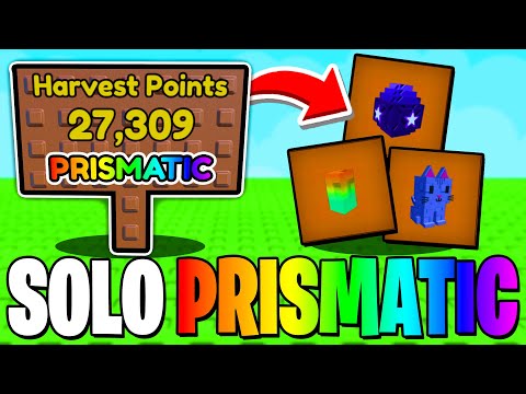 How To SOLO FARM PRISMATIC REWARDS For SUMMER HARVEST EVENT In Grow A Garden! Roblox