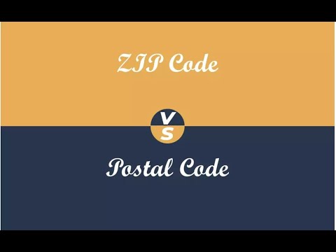 ZIP Code vs. Postal Code