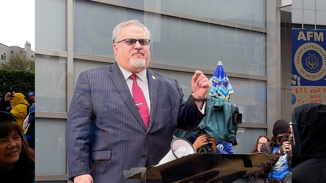 FS4M Kickoff Rally 2024 - AFM, WGA, SAG-AFTRA, Teamsters leaders speak out on behalf of musicians!