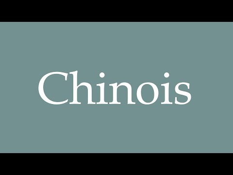 How to pronounce ''Chinois'' correctly in French