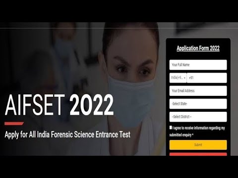 All about AIFSET exam ,pattern,syllabus, eligibility,exam fee, University.