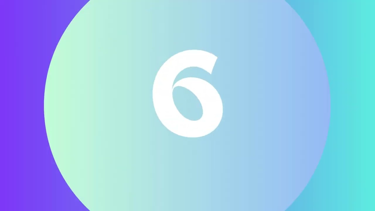 10 second Blue and Purple Timer #countdowntimer  #timer