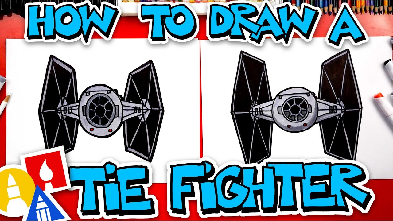 How To Draw Tie Fighter From Star Wars