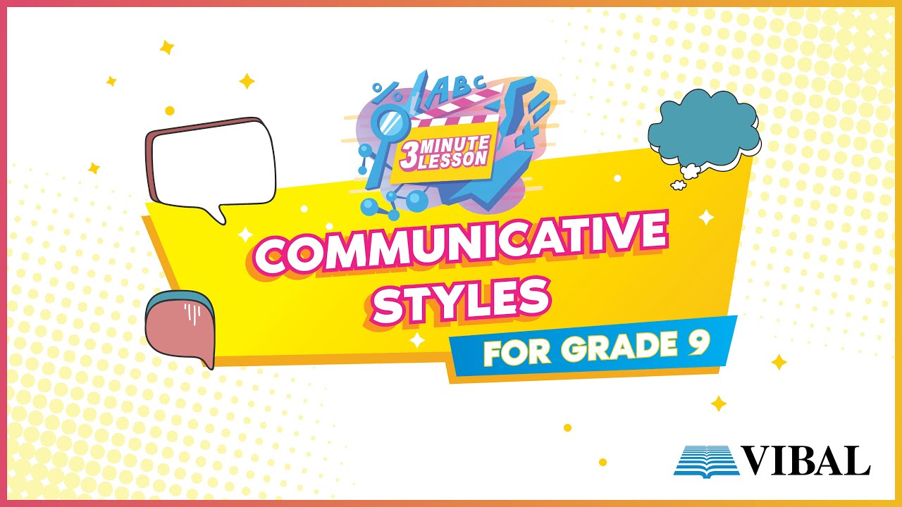 [3-Minute Lesson] Communicative Styles