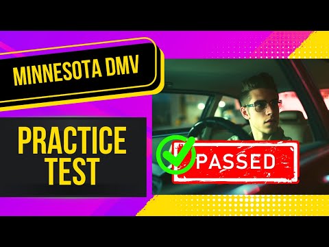 Minnesota DMV Written Test 2024 (50 MUST KNOW Questions with Answer Explanations)