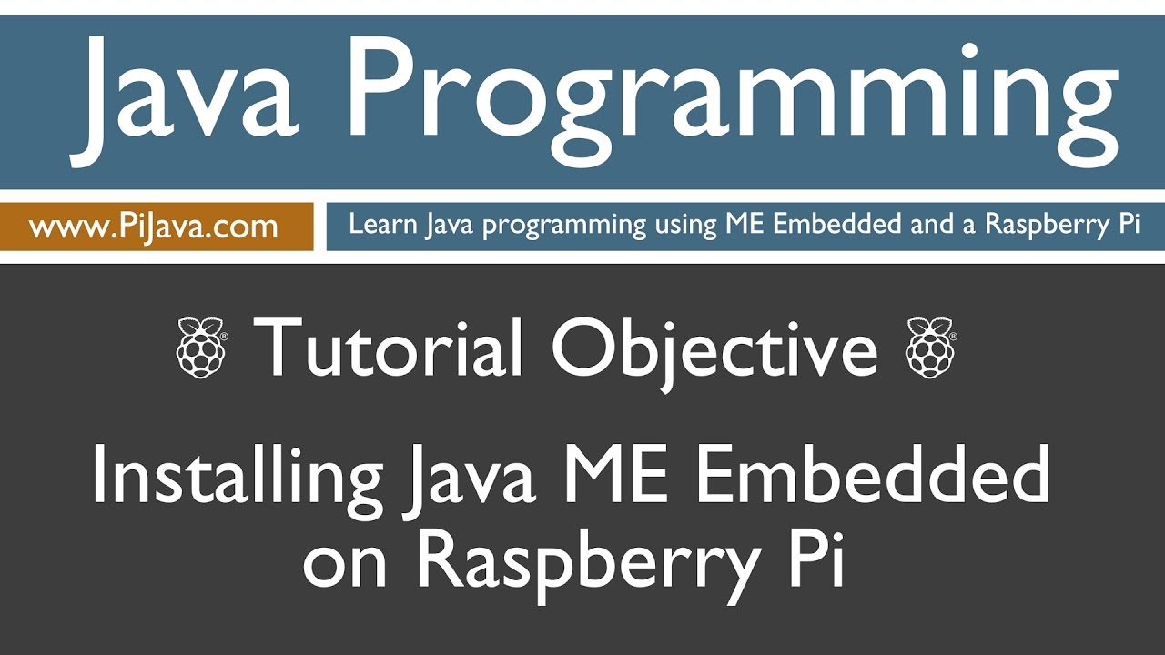 Java Programming on Raspberry Pi - Installing Java ME Embedded