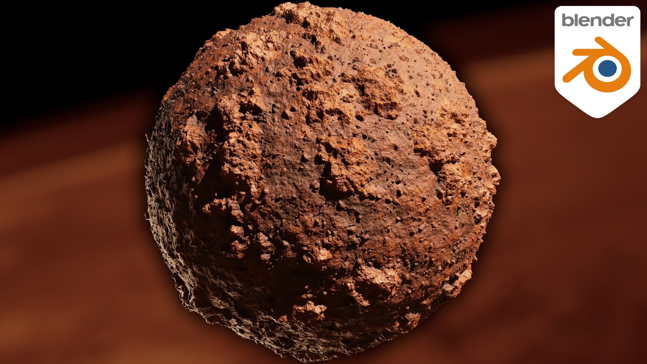 Procedural Martian Surface Material (Blender Tutorial)