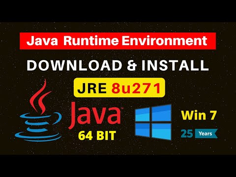 How to Download & Install Java JRE 8u271 on Windows 7 64 Bit