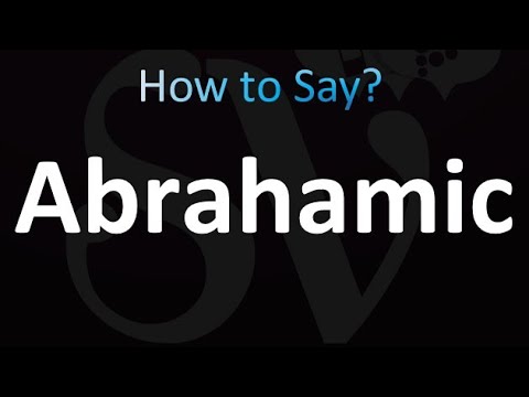 How to Pronounce Abrahamic (correctly!)